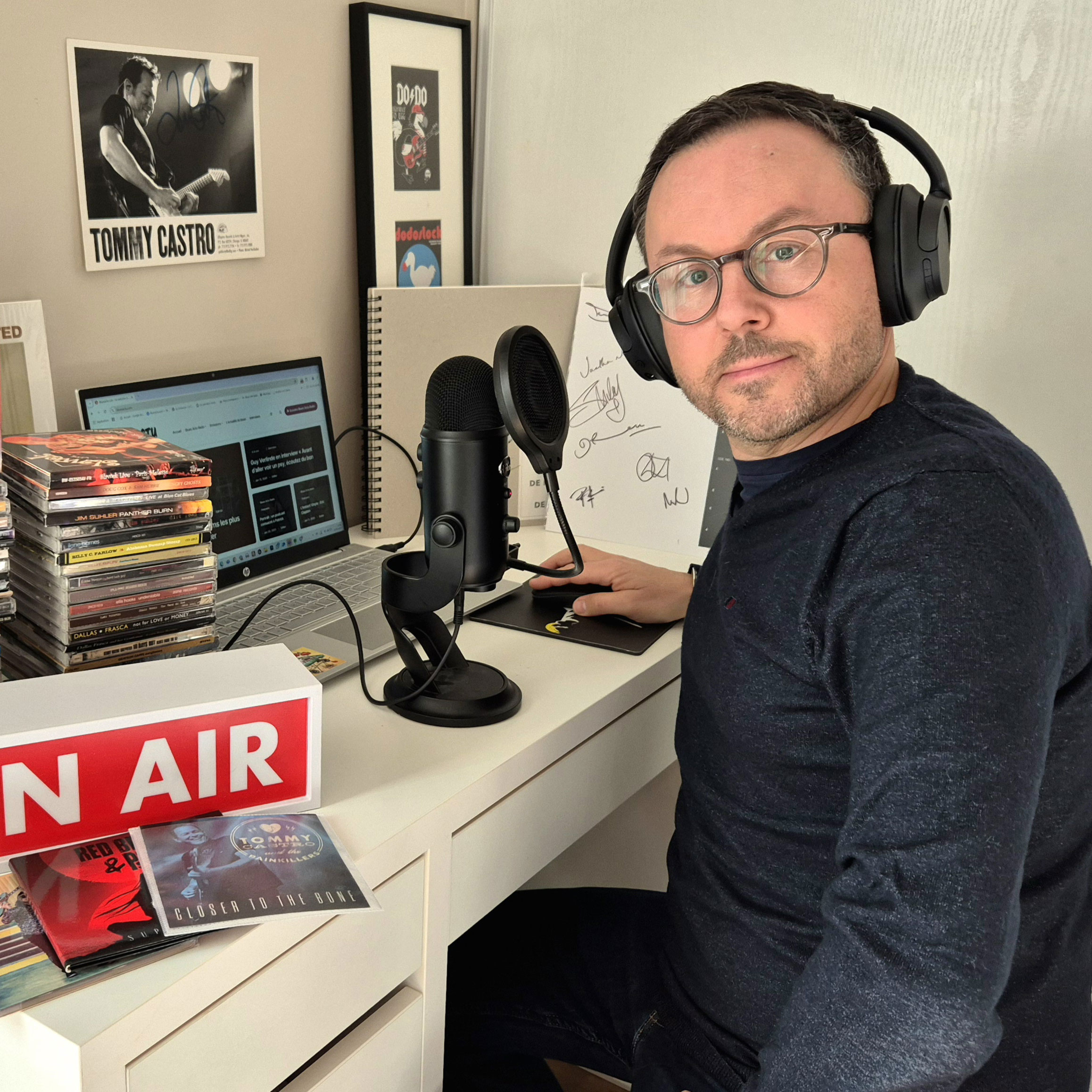 Au micro de Blues Actu Radio